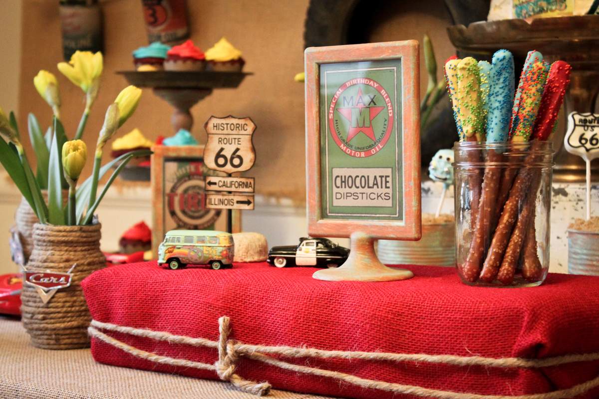 Vintage Radiator Springs Birthday Party Birthday Party Ideas | Photo 32 ...
