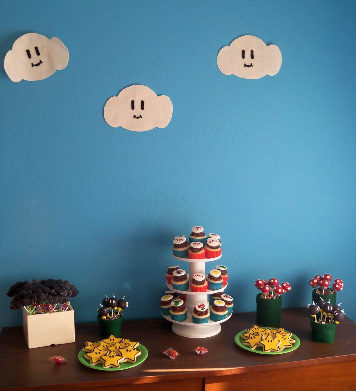 Super Mario Bros Birthday Party Ideas | Photo 9 of 19 | Catch My Party