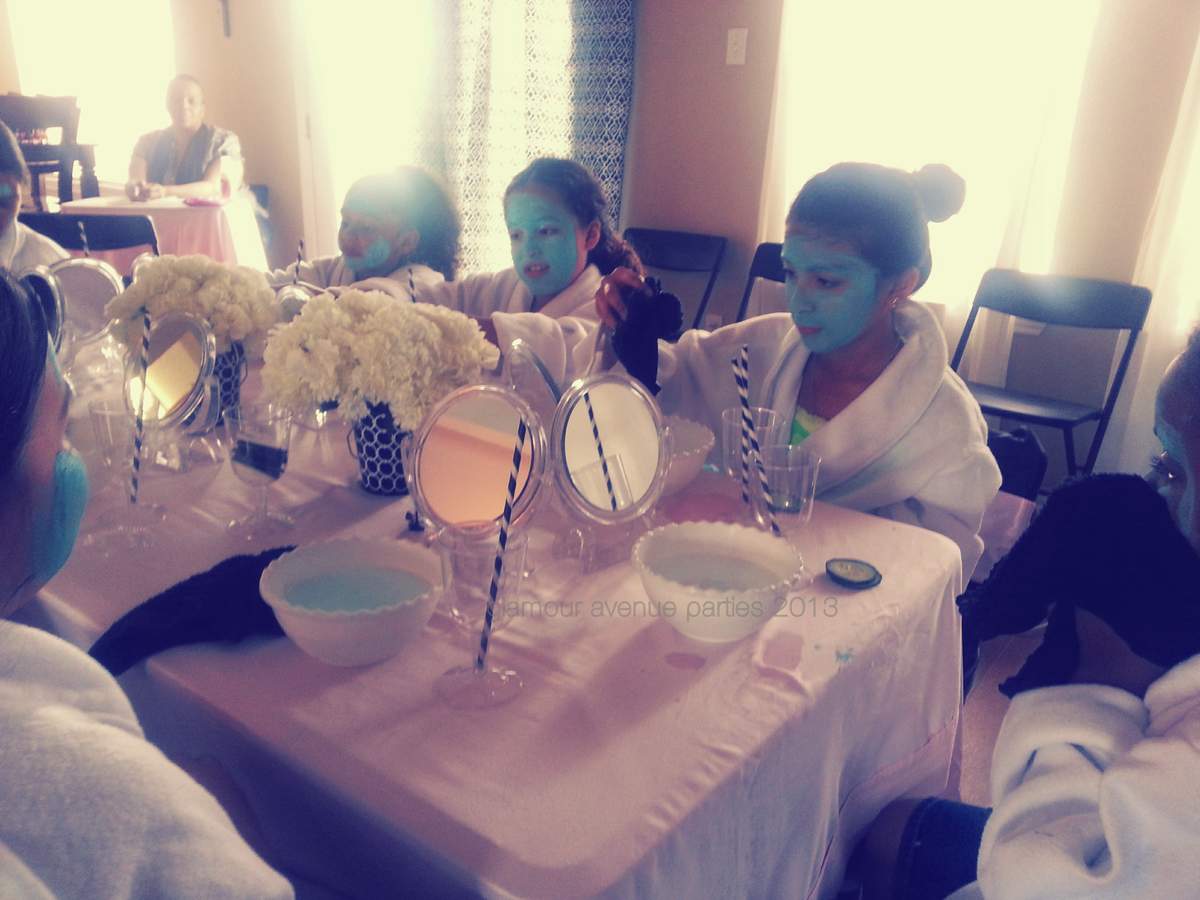 Spa Party Birthday Party Ideas | Photo 6 of 36 | Catch My Party