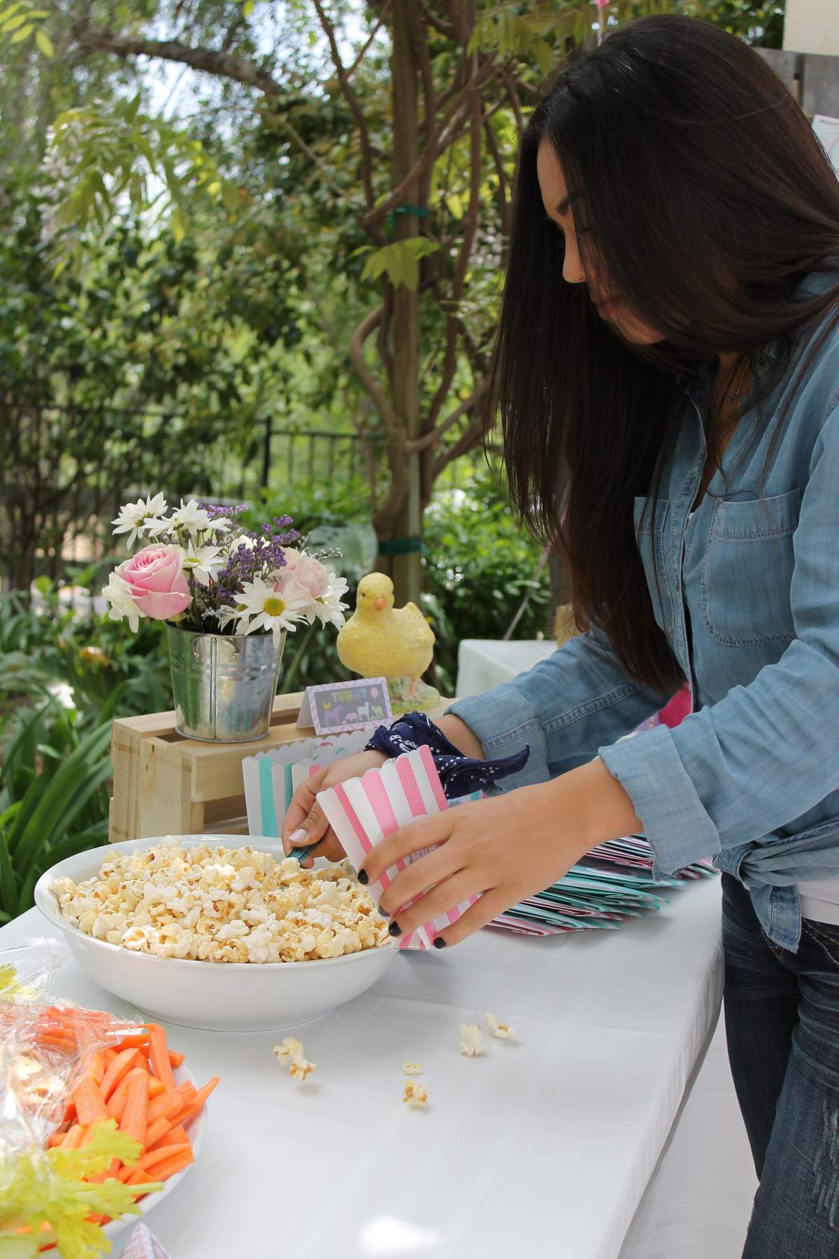 Vintage Girly Western Petting Zoo Birthday Party Ideas | Photo 1 of 42 ...