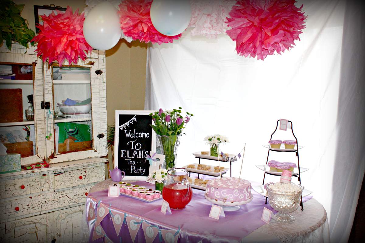 Tea Party Birthday Party Ideas | Photo 1 of 23 | Catch My Party