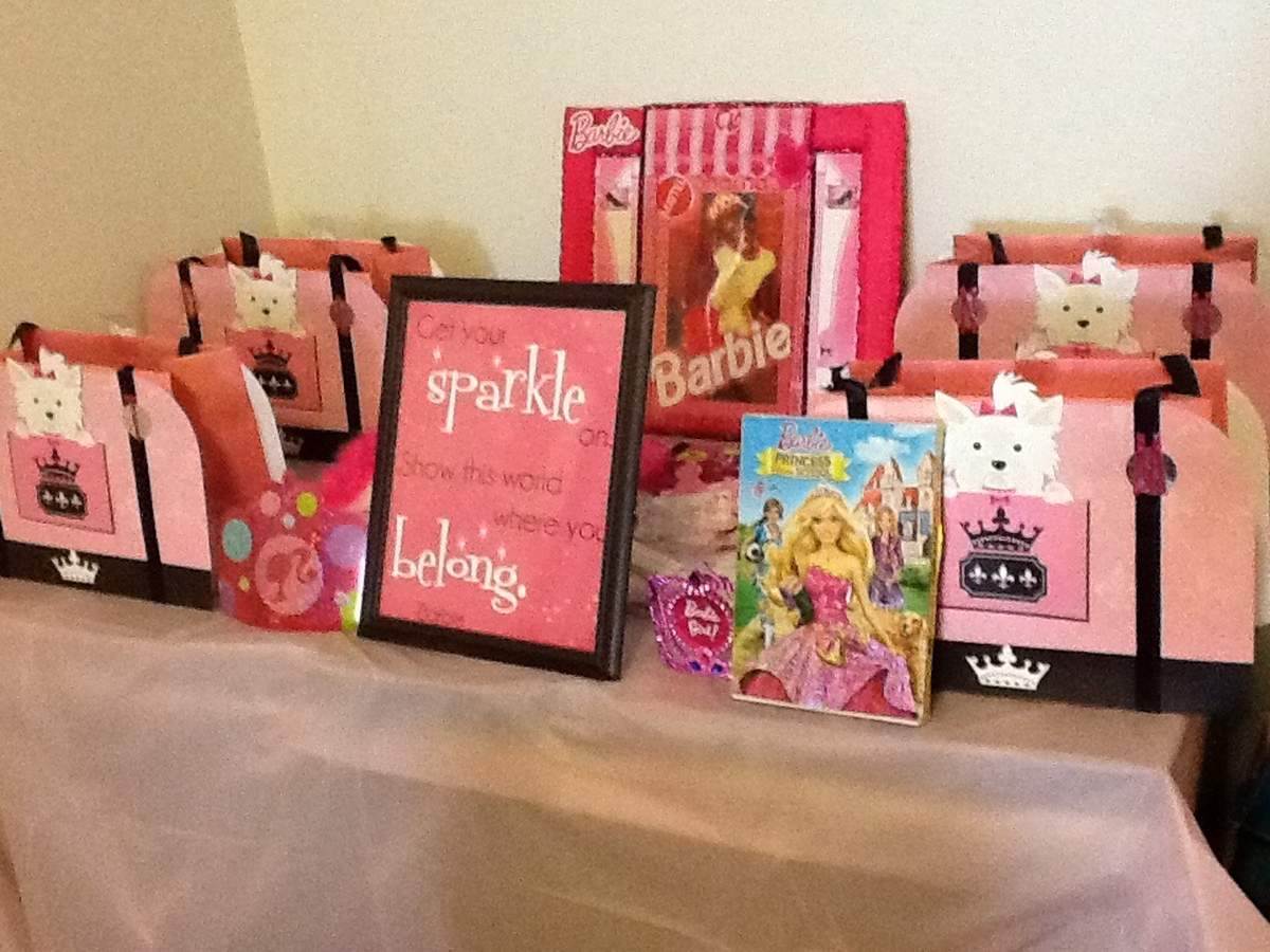 Barbie princess charm school Tea Party Party Ideas | Photo 1 of 20 ...