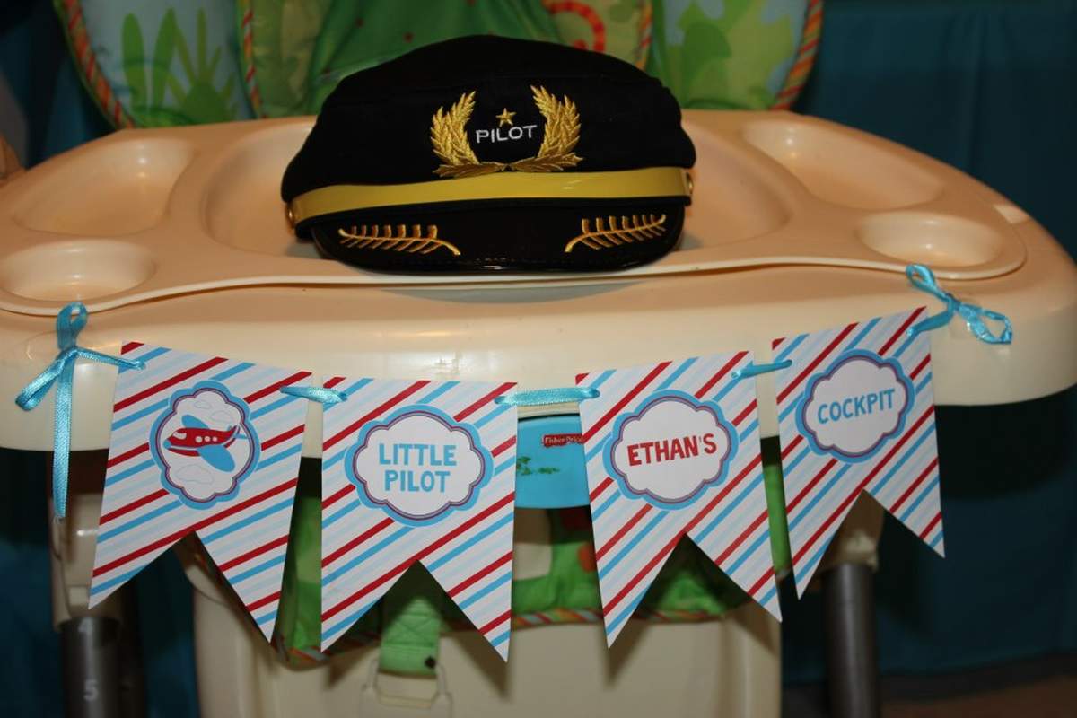 Little Pilot's Airplane Birthday Party Ideas | Photo 22 of 30 | Catch ...