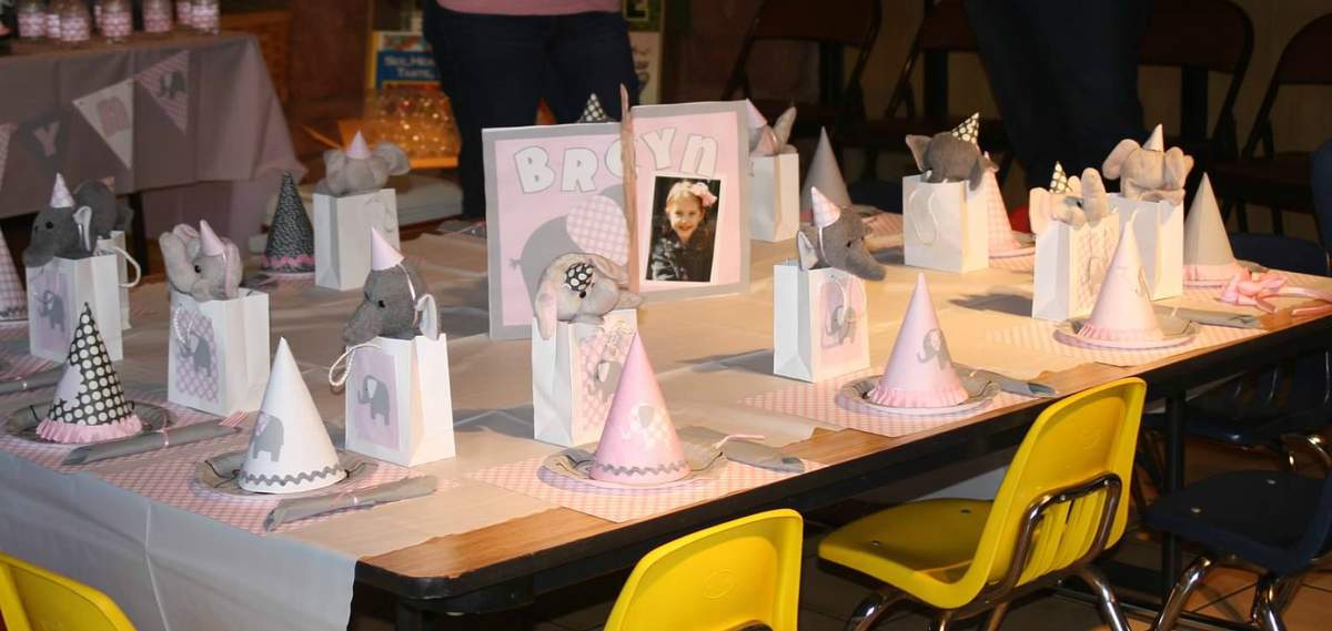 Elephants Birthday Party Ideas | Photo 4 of 16 | Catch My Party