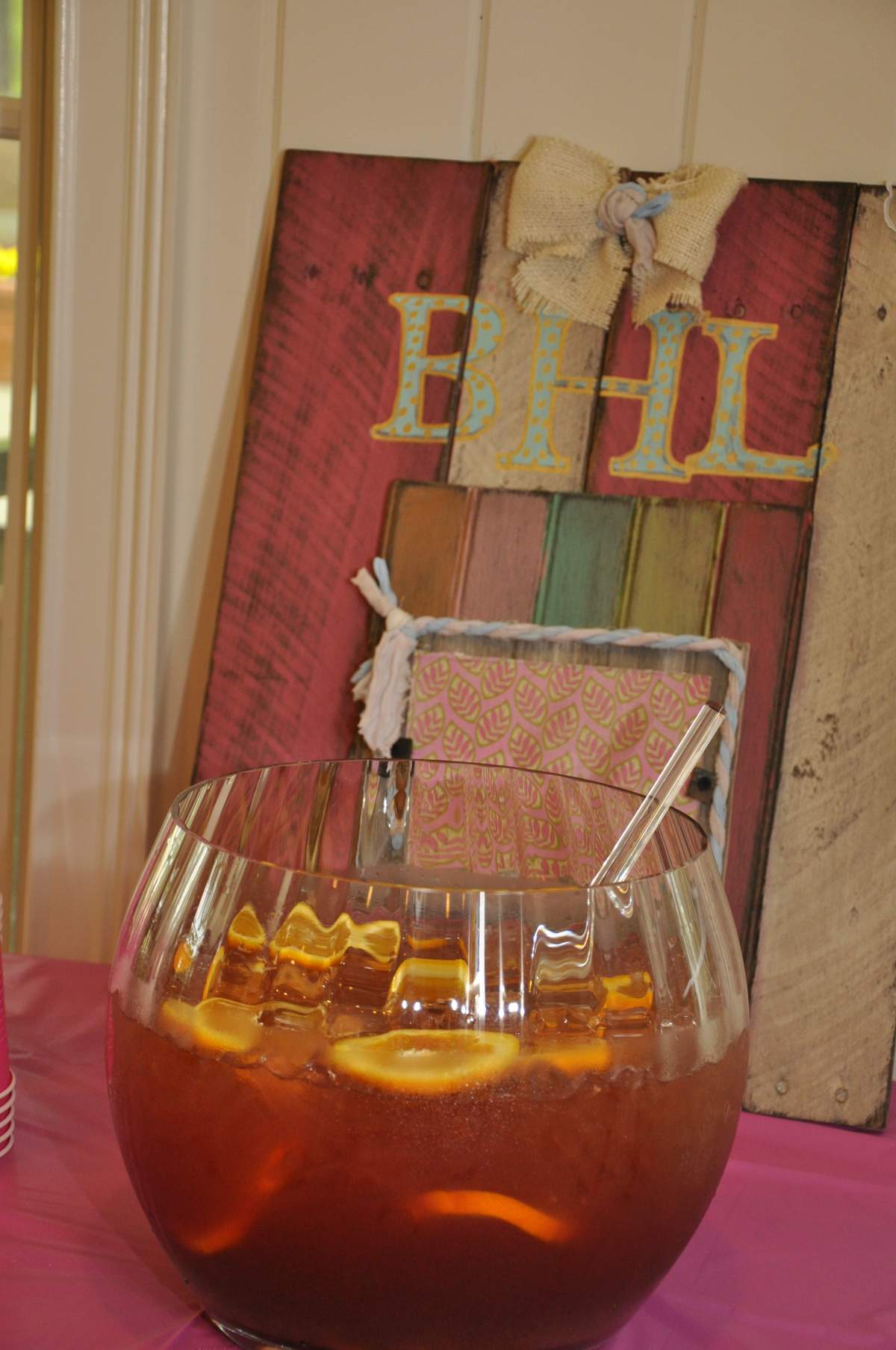 Baby Girl Raspberry and Lime Green Baby Shower Party Ideas | Photo 13 ...