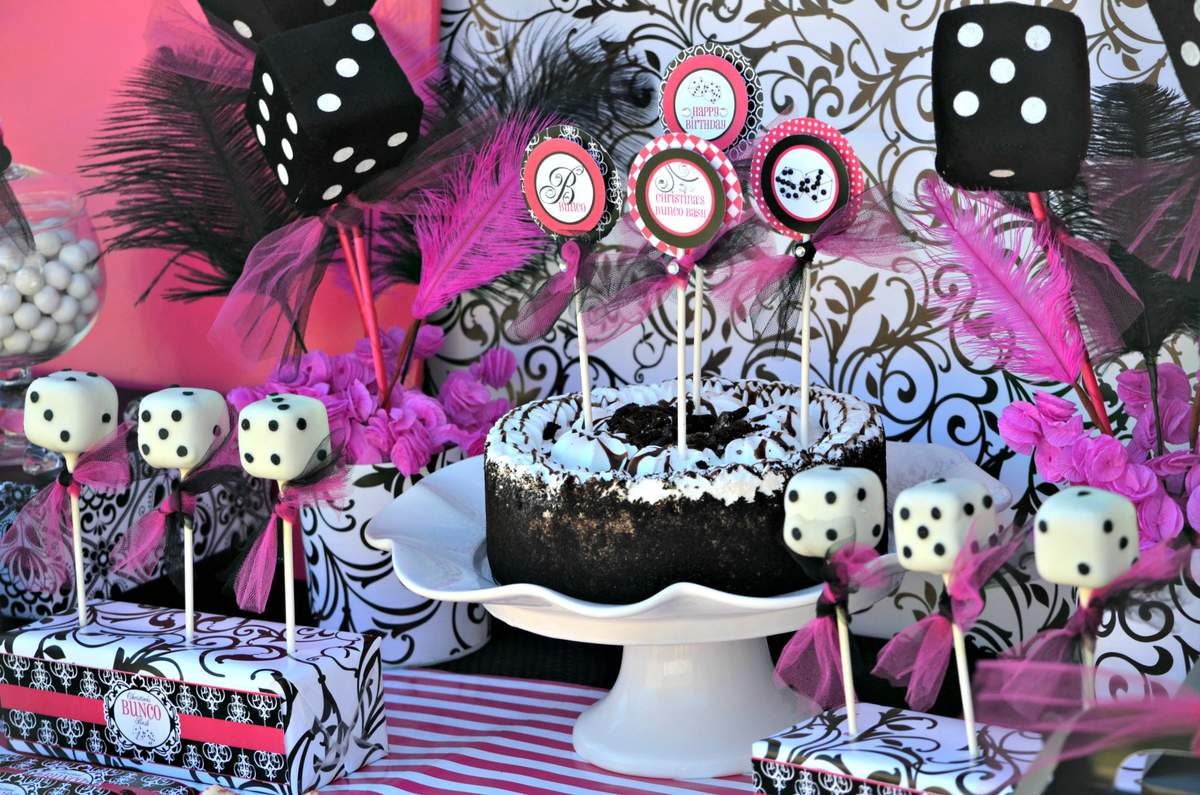 Bunco Birthday Party Ideas | Photo 13 of 38 | Catch My Party