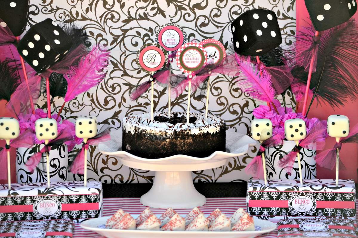 Bunco Birthday Party Ideas | Photo 2 of 38 | Catch My Party