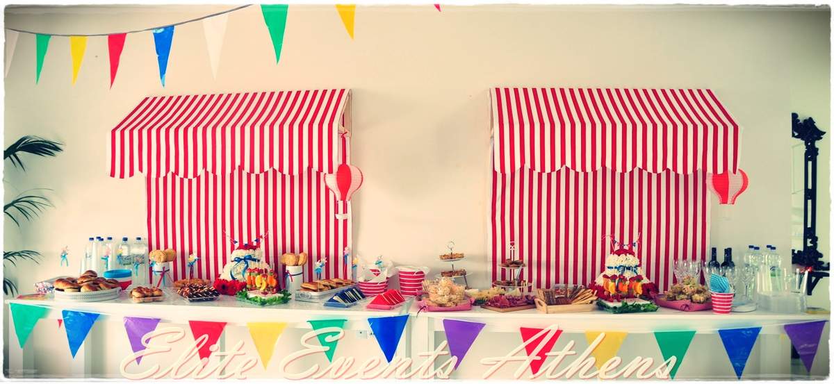 Circus, Carnival, Vintage Circus, Acrobats Birthday Party Ideas | Photo ...