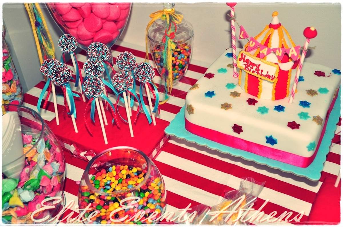 Circus, Carnival, Vintage Circus, Acrobats Birthday Party Ideas | Photo ...