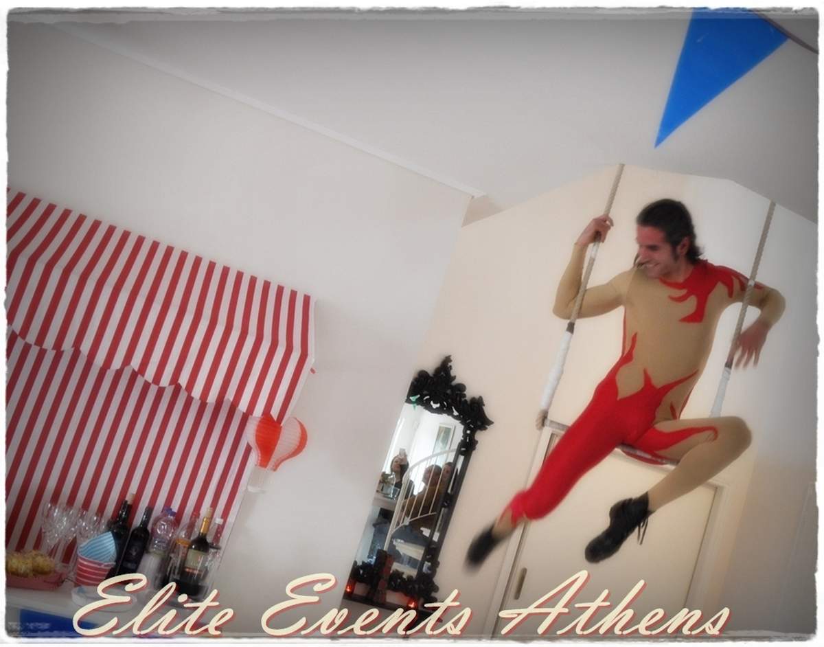 Circus, Carnival, Vintage Circus, Acrobats Birthday Party Ideas | Photo ...