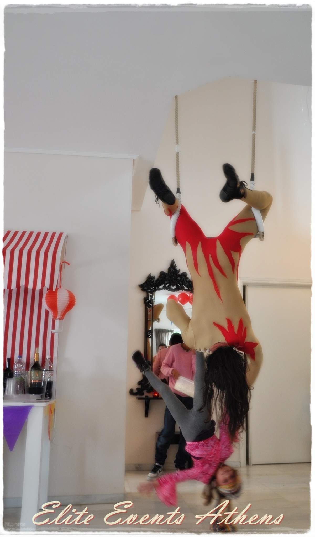 Circus, Carnival, Vintage Circus, Acrobats Birthday Party Ideas | Photo ...