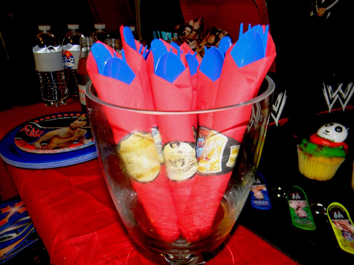 Wrestling Birthday Party Ideas | Photo 1 of 20 | Catch My Party