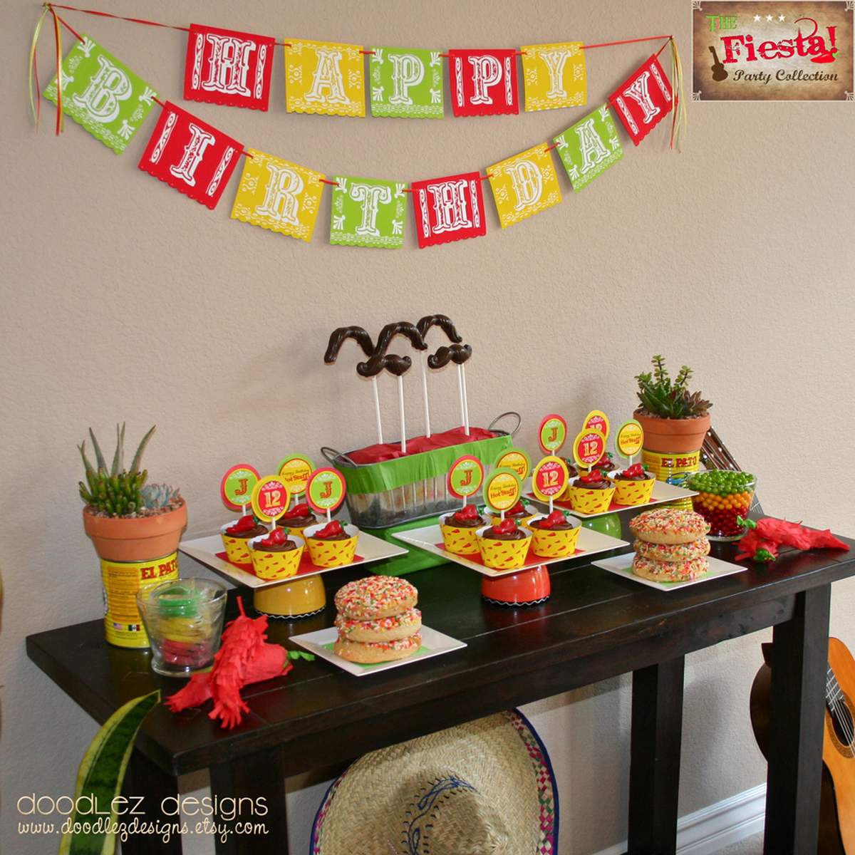 Fiesta Birthday Party Ideas | Photo 1 of 10 | Catch My Party