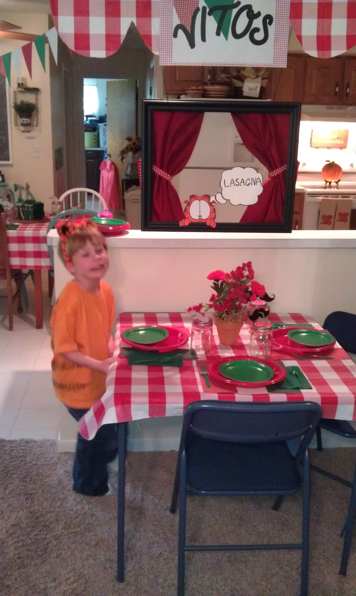 Garfield Birthday Party Ideas | Photo 1 of 28 | Catch My Party