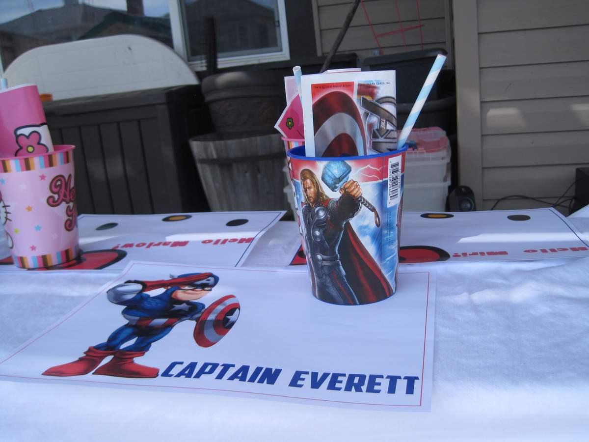 Captain America Birthday Party Ideas | Photo 52 of 54 | Catch My Party