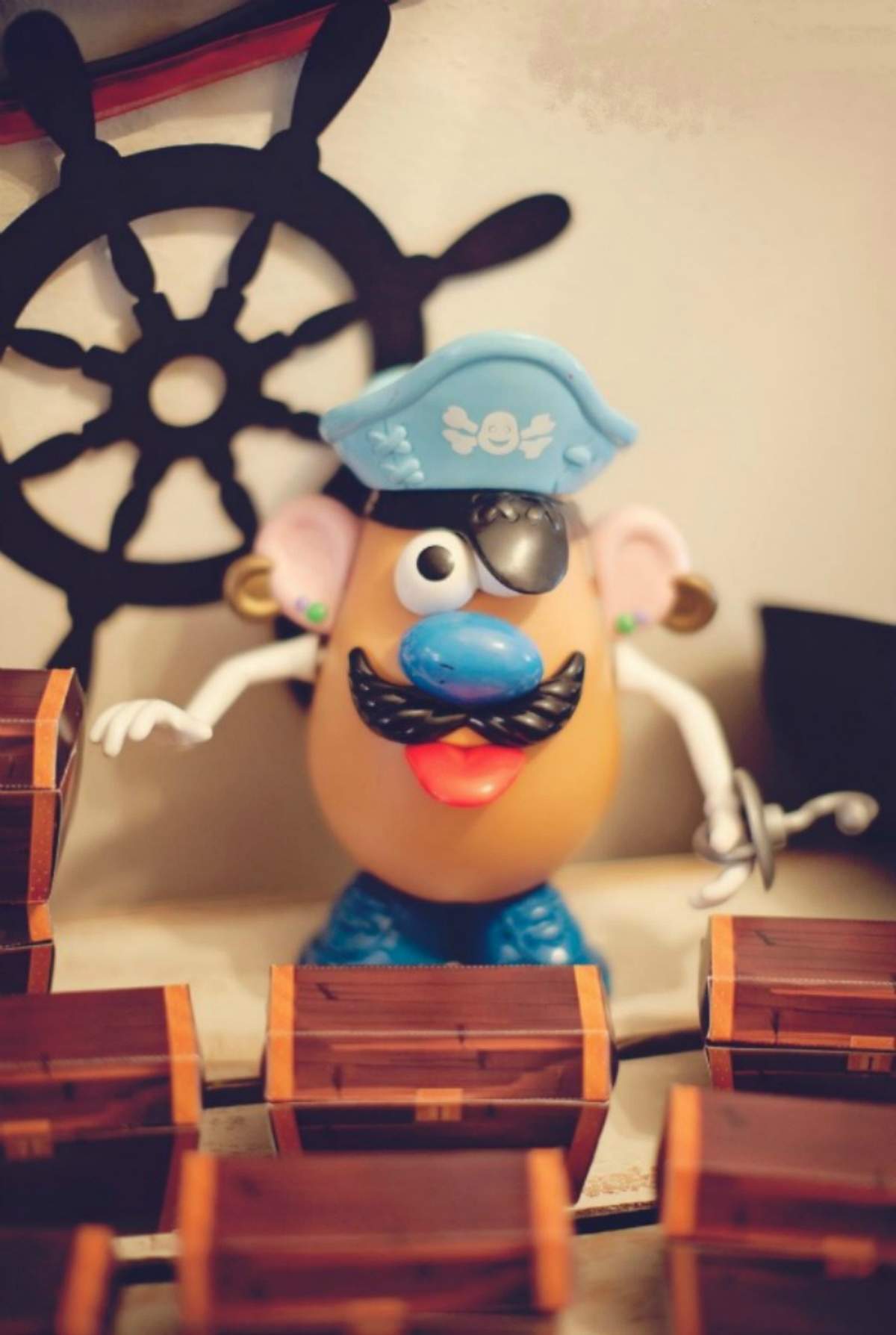 Pirate & Mr. Potato Party Birthday Party Ideas | Photo 15 of 40 | Catch ...