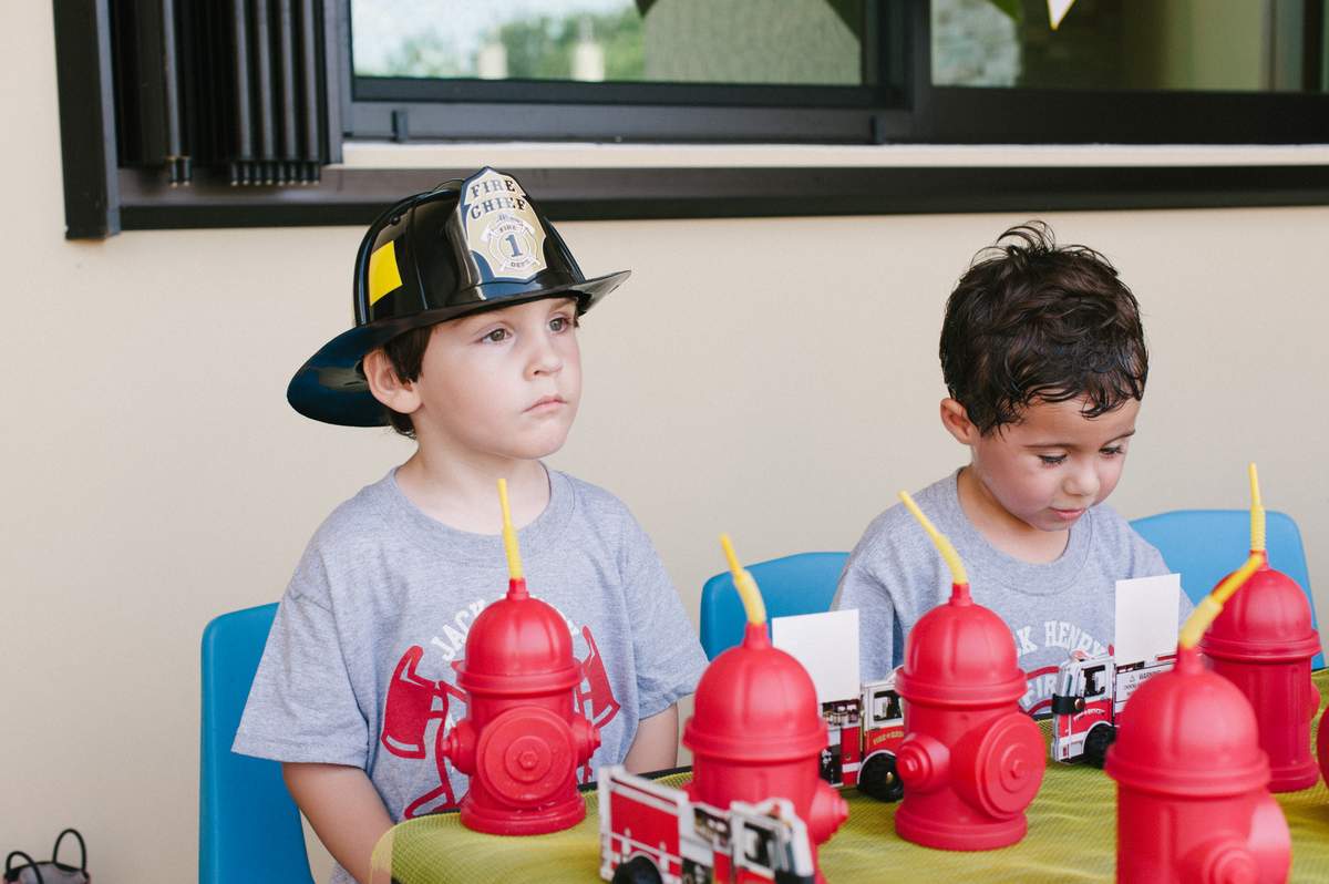 Firetruck, Fire Engine Birthday Party Ideas | Photo 1 of 46 | Catch My ...