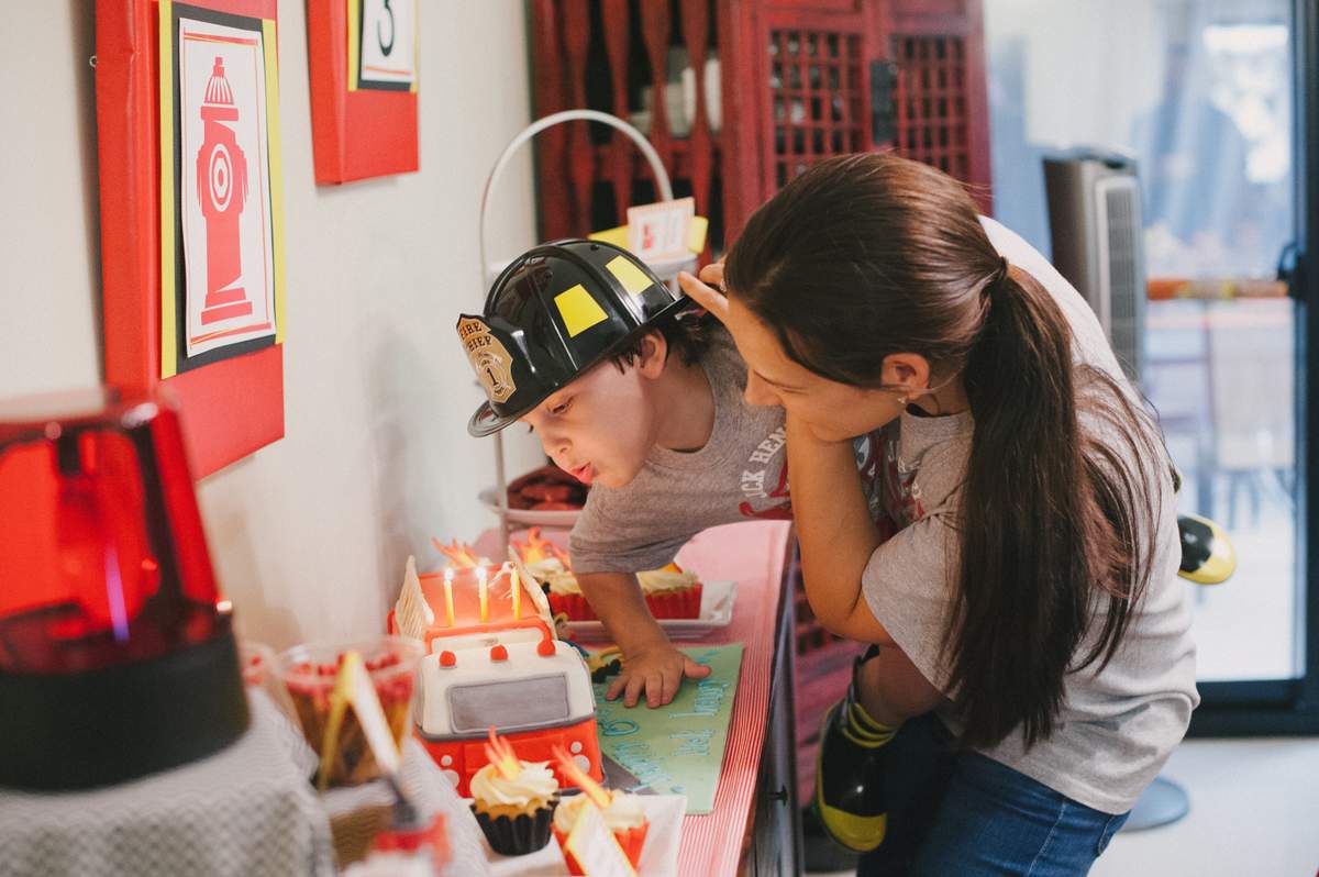 Firetruck, Fire Engine Birthday Party Ideas | Photo 1 of 46 | Catch My ...