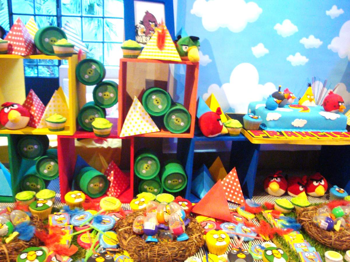 Angry Birds Birthday Party Ideas | Photo 3 of 35 | Catch My Party