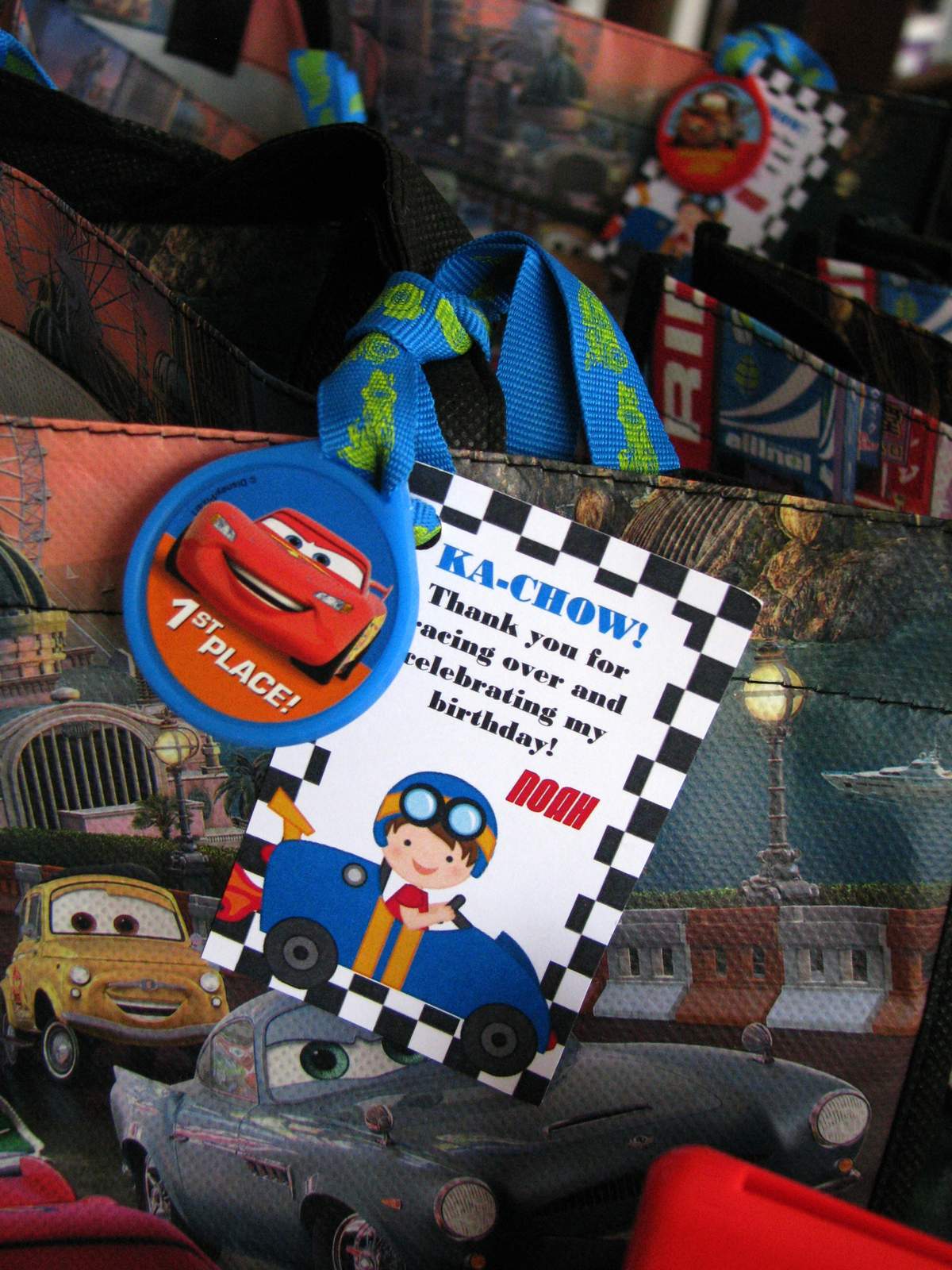 CARS 2 Birthday Party Ideas | Photo 1 of 23 | Catch My Party