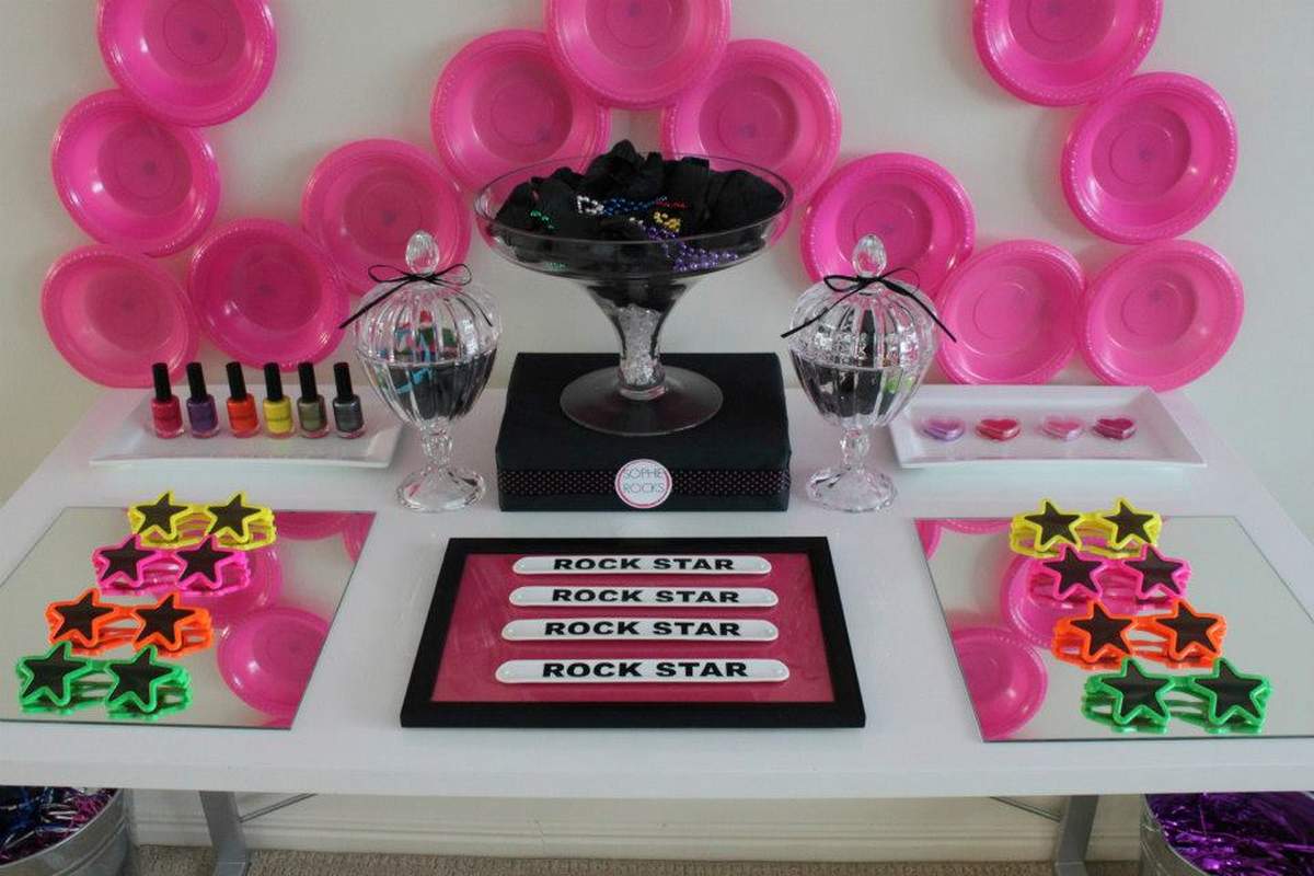 Rock Star Birthday Birthday Party Ideas | Photo 2 of 6 | Catch My Party
