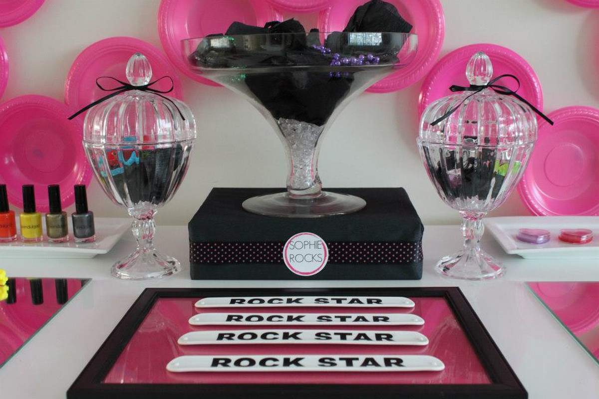 Rock Star Birthday Birthday Party Ideas | Photo 2 of 6 | Catch My Party