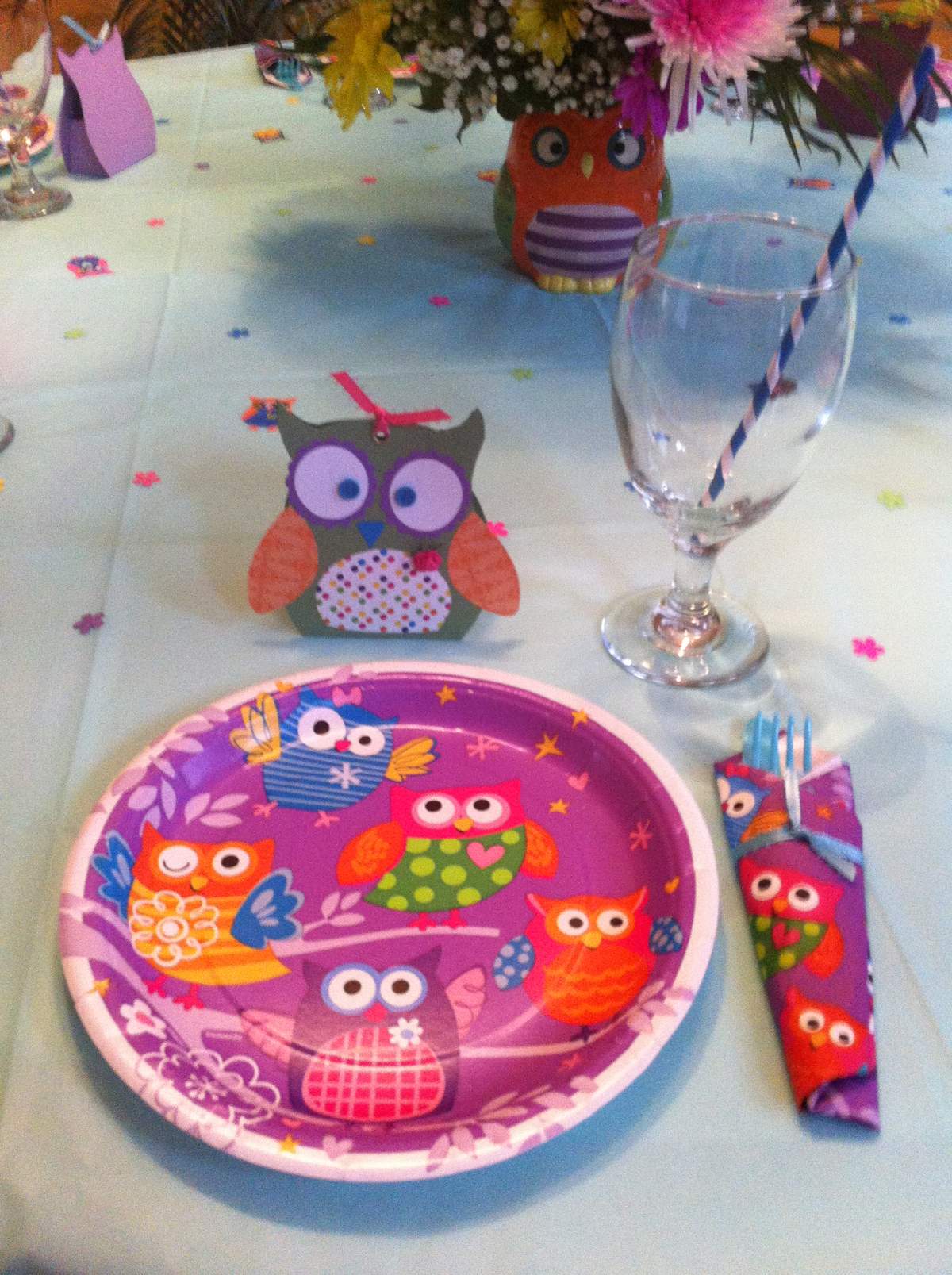 Owl Theme Birthday Party Ideas | Photo 30 of 37 | Catch My Party