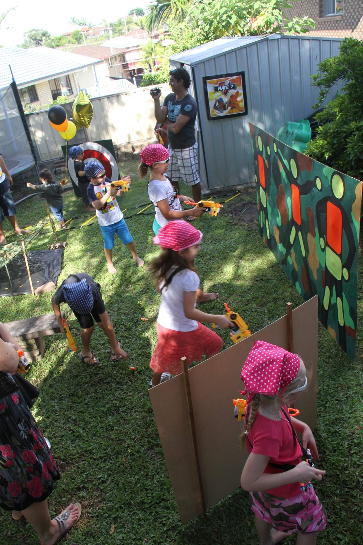 Nerf Wars Birthday Party Ideas | Photo 11 of 77 | Catch My Party