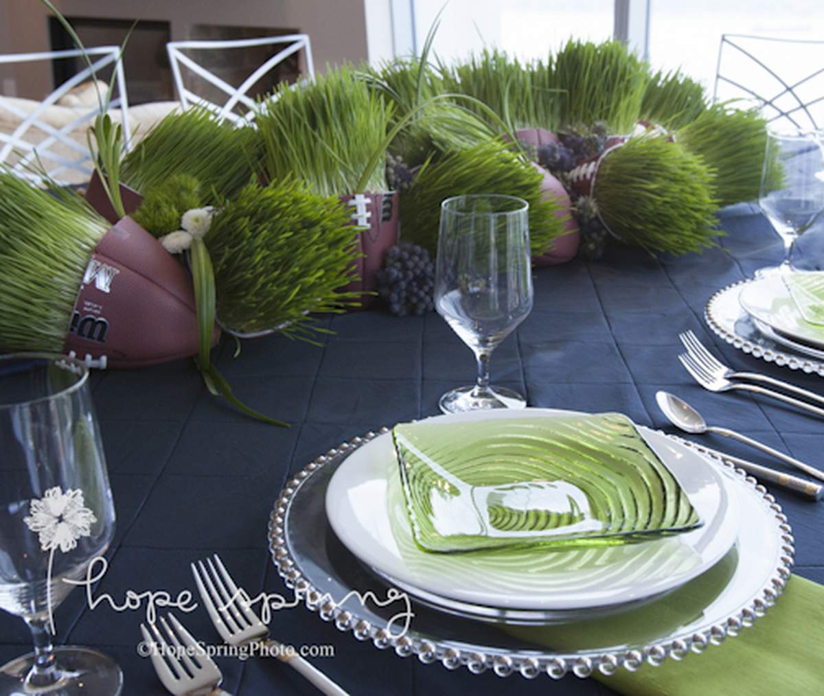Football Dinner Party Dinner Party Party Ideas | Photo 1 of 17 | Catch ...
