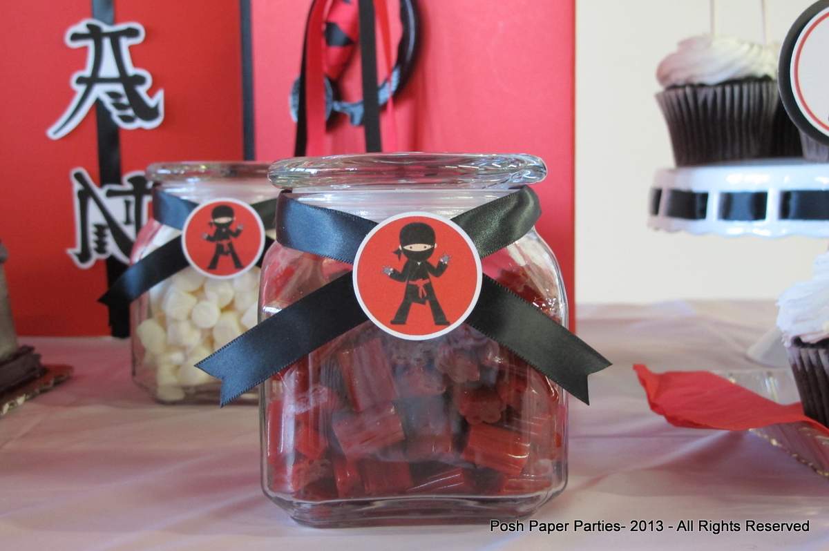 Ninja party Birthday Party Ideas | Photo 2 of 10 | Catch My Party