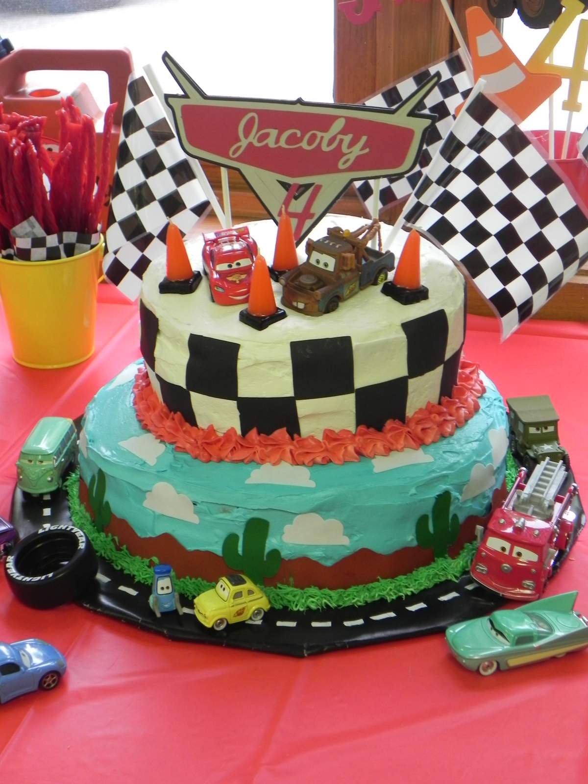 Disney Cars Birthday Party Ideas | Photo 7 of 53 | Catch My Party