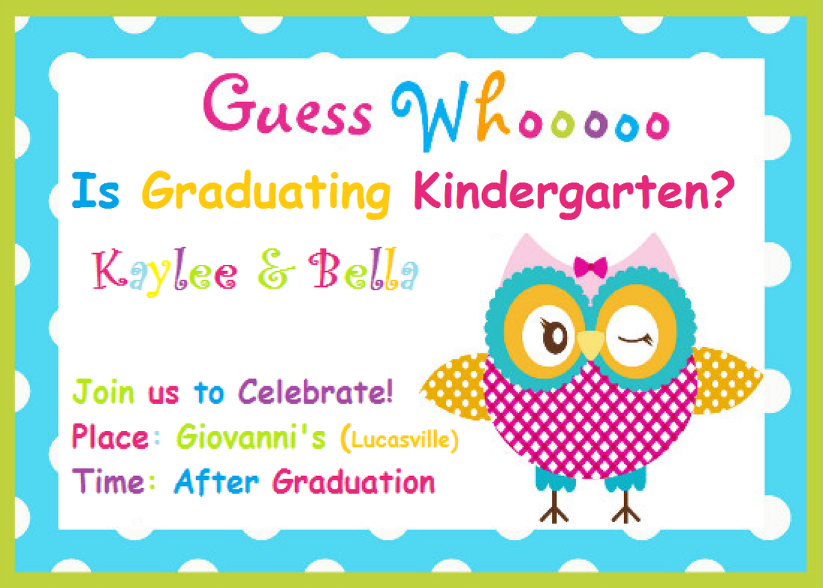 Owl Theme Graduation/End of School Party Ideas | Photo 2 of 6 | Catch ...
