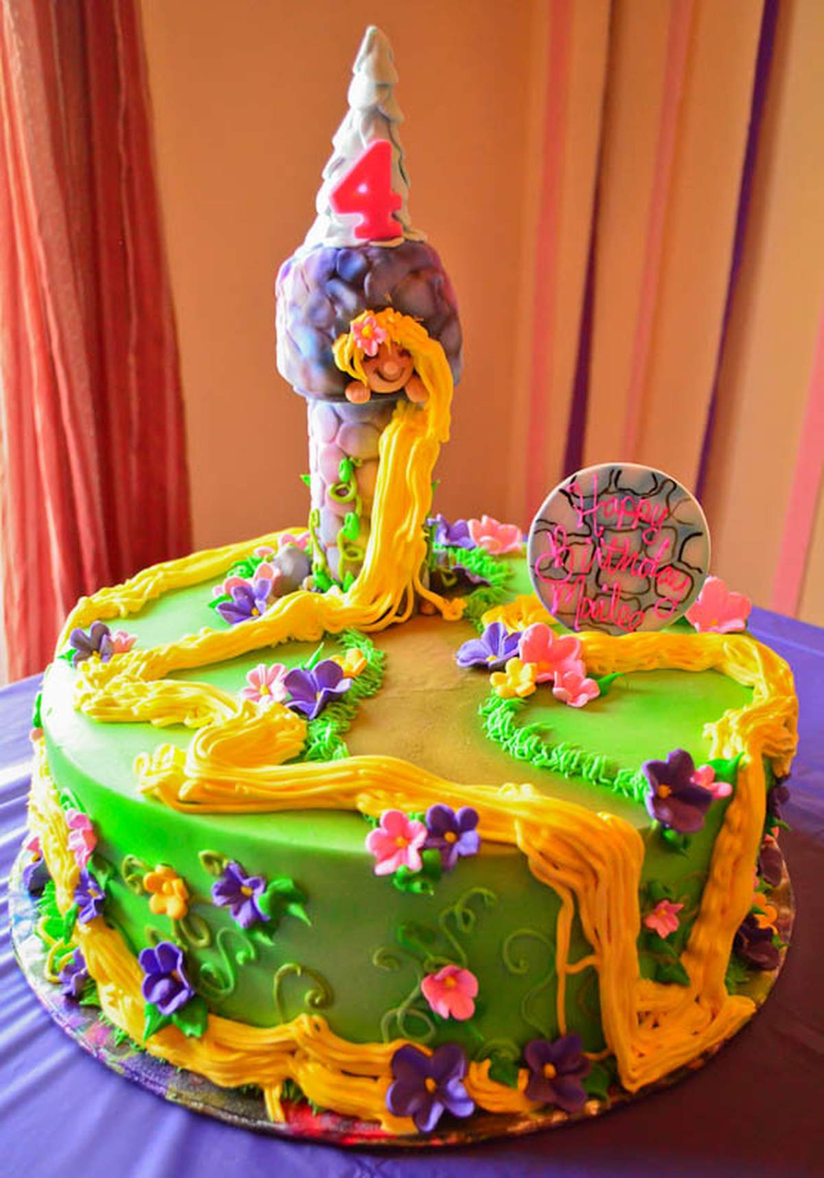 Rapunzel/Tangled Birthday Party Ideas | Photo 3 of 32 | Catch My Party