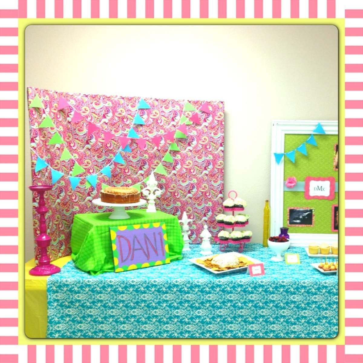 Bright colors Baby Shower Party Ideas | Photo 1 of 5 | Catch My Party