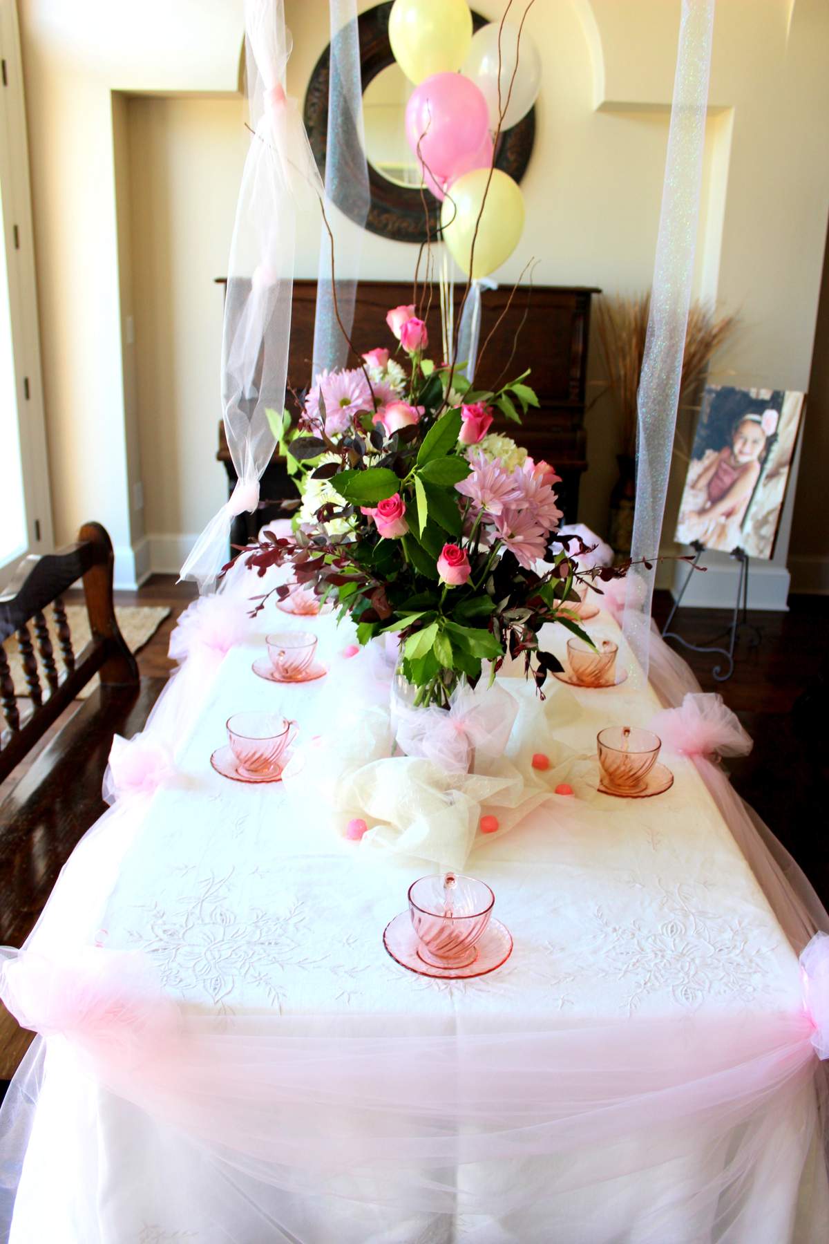 Tutus, Ribbons and Pearls Tea Party / Birthday "Halie Mabry's 4th ...