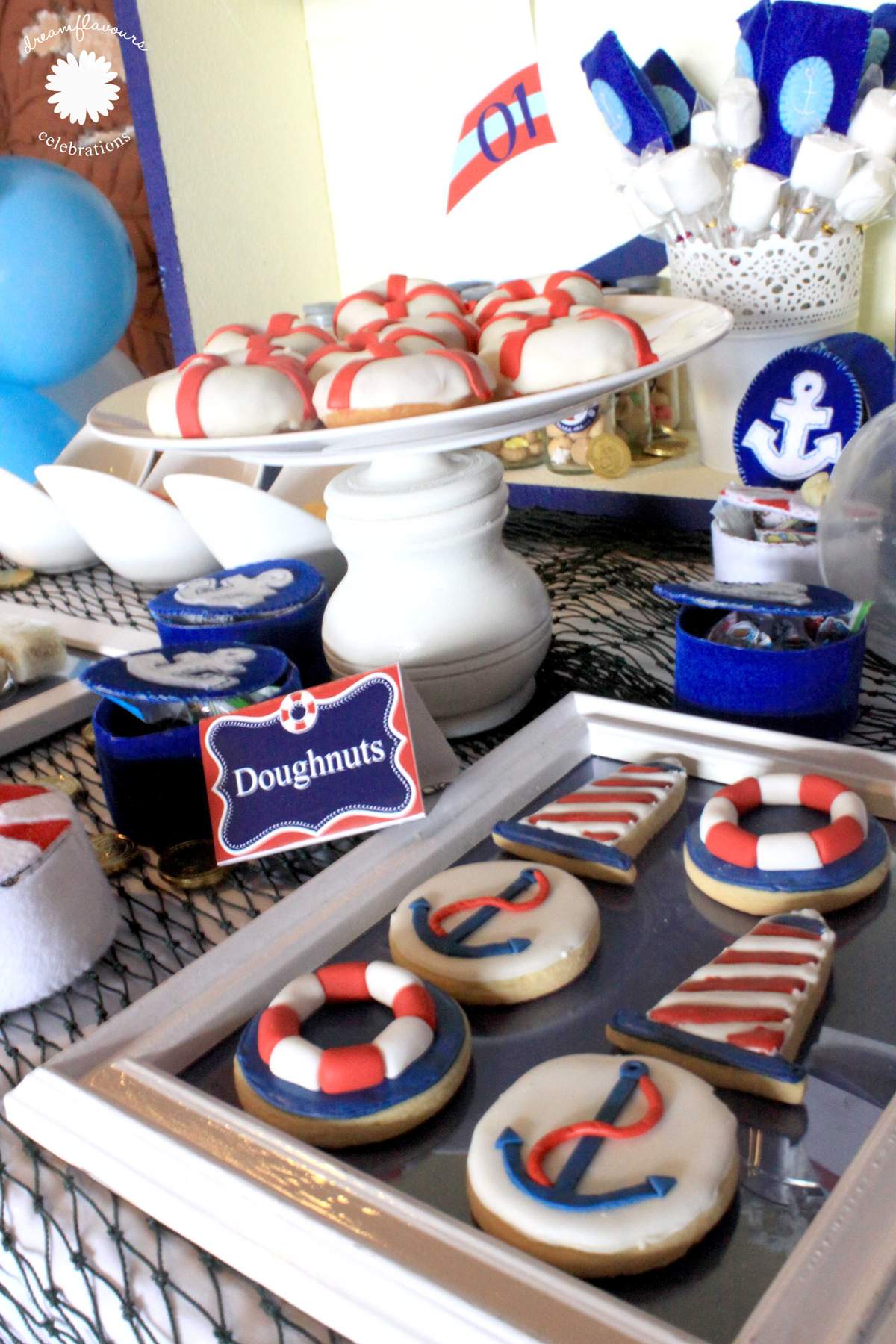 Sailor Birthday Party Ideas | Photo 1 of 8 | Catch My Party