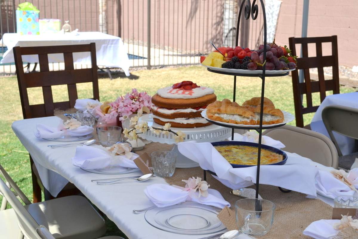 A Tea Party in the Garden Baby Shower Party Ideas | Photo 1 of 23 ...