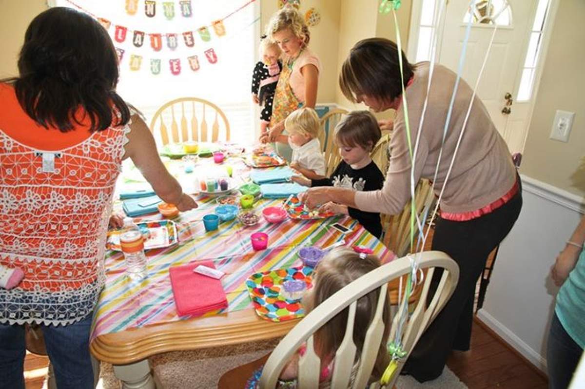 Cake Decorating Birthday Party Ideas | Photo 15 of 52 | Catch My Party
