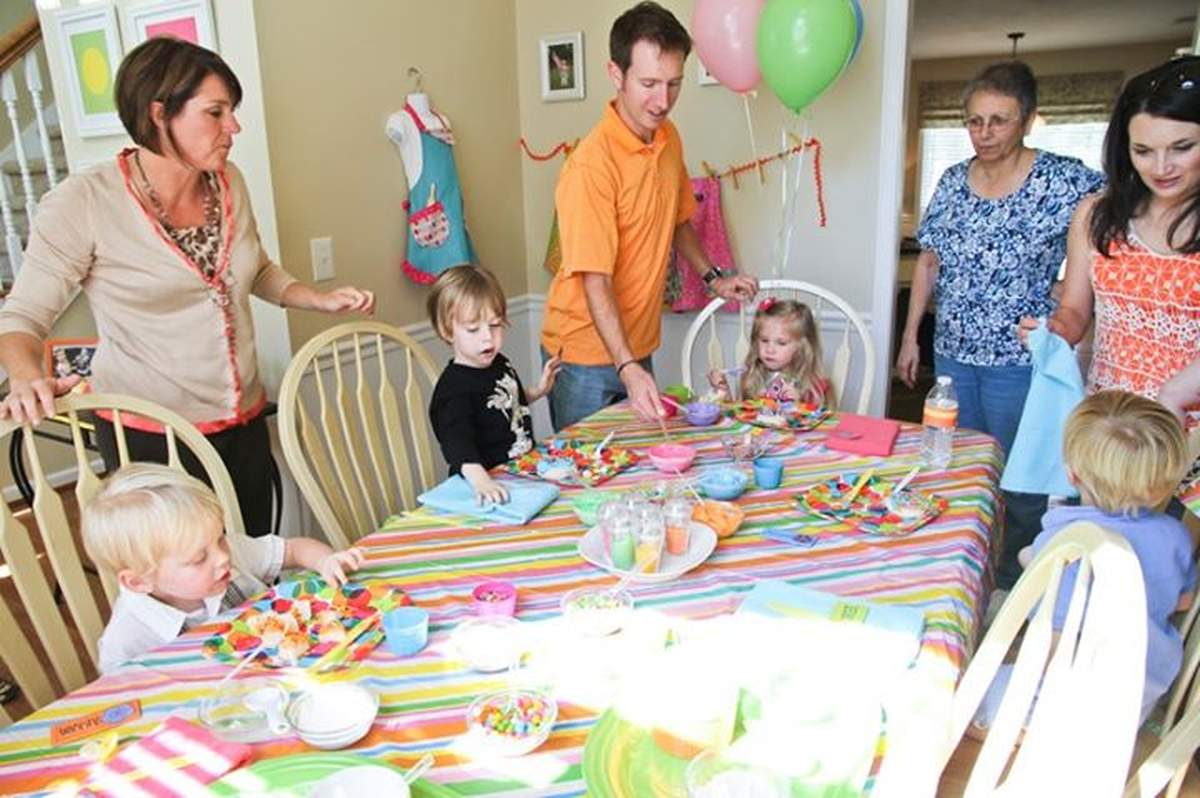 Cake Decorating Birthday Party Ideas | Photo 15 of 52 | Catch My Party