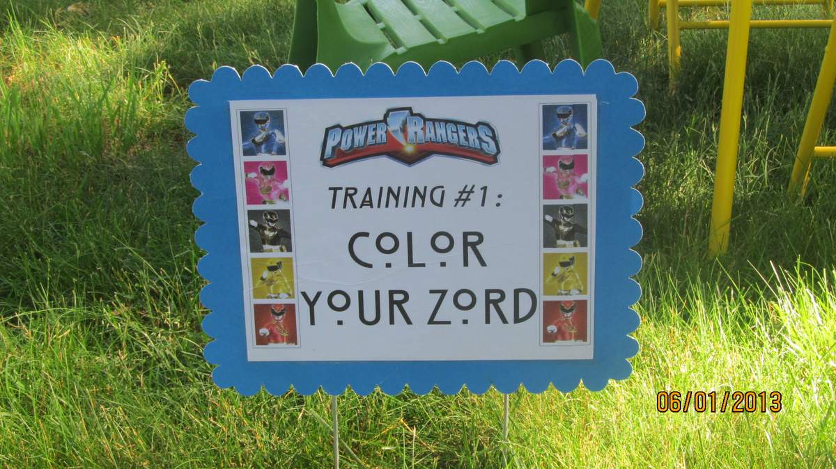 Power Rangers Megaforce Birthday Party Ideas | Photo 13 of 38 | Catch ...