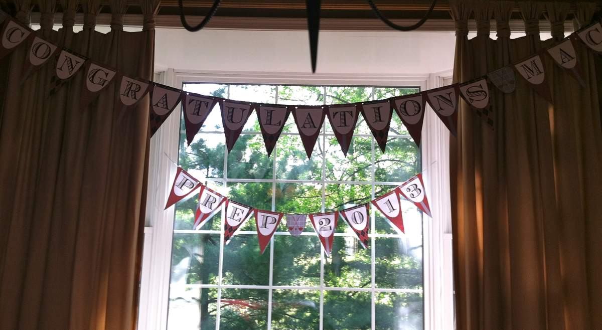 The Prep school colors Graduation/End of School Party Ideas | Photo 5 ...