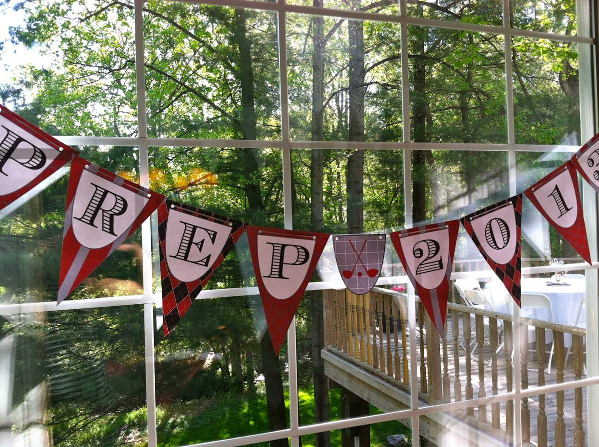 The Prep school colors Graduation/End of School Party Ideas | Photo 5 ...