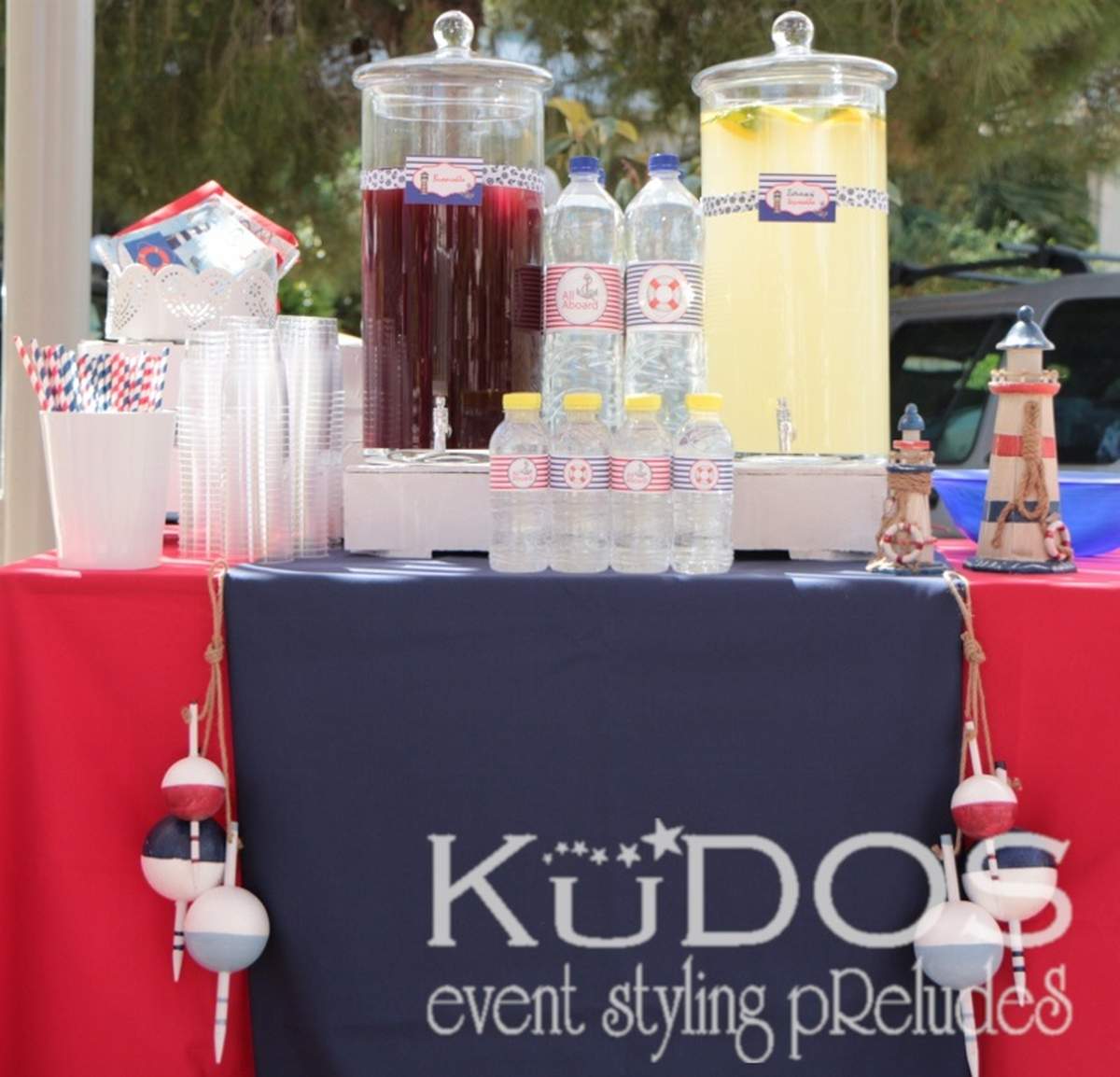 Sailor/nautical Baptism Party Ideas | Photo 7 of 34 | Catch My Party