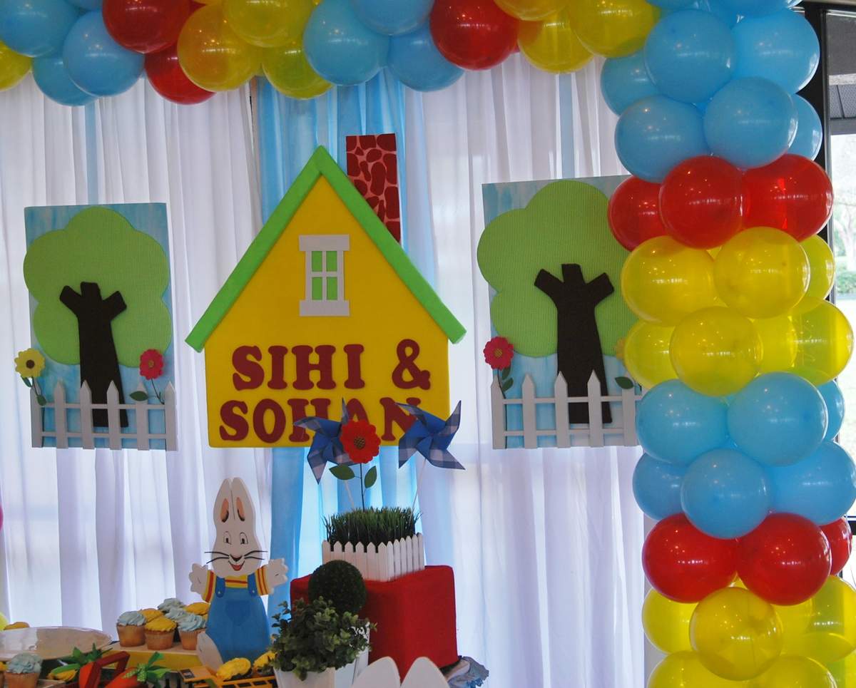 Max & Ruby Birthday Party Ideas | Photo 5 of 10 | Catch My Party