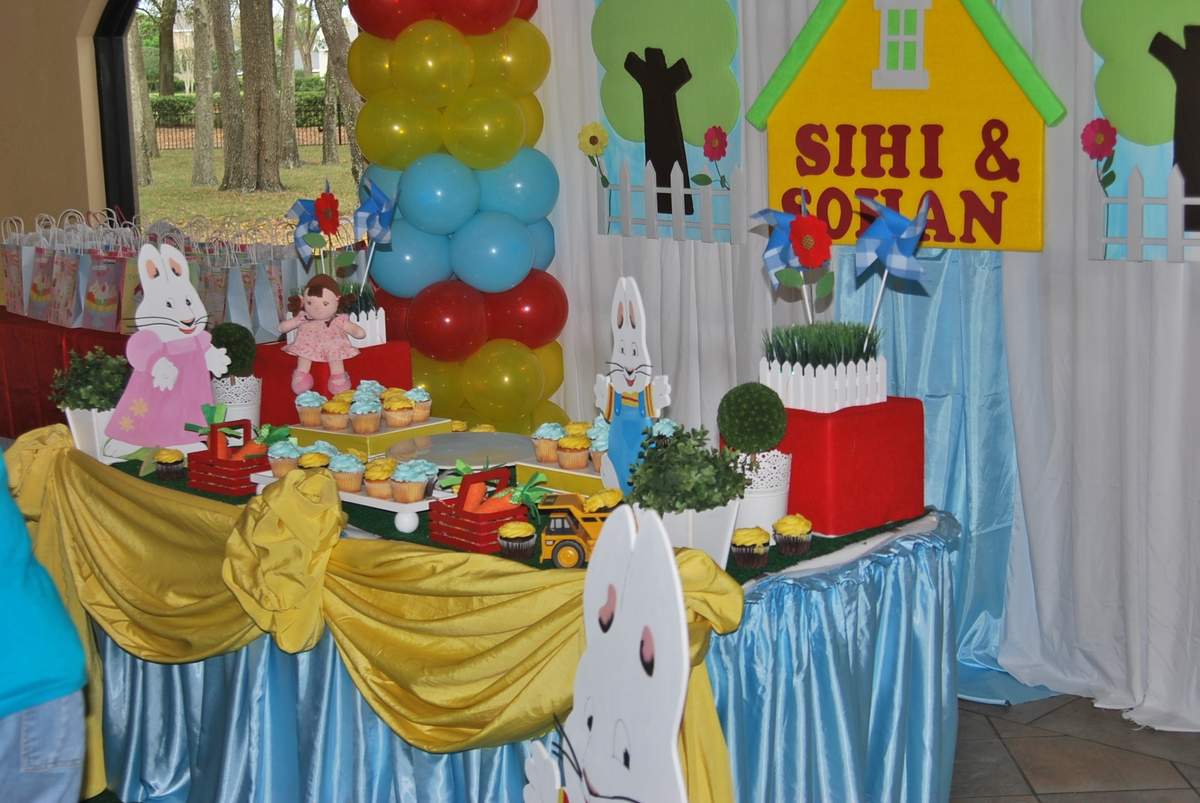 Max & Ruby Birthday Party Ideas | Photo 8 of 10 | Catch My Party