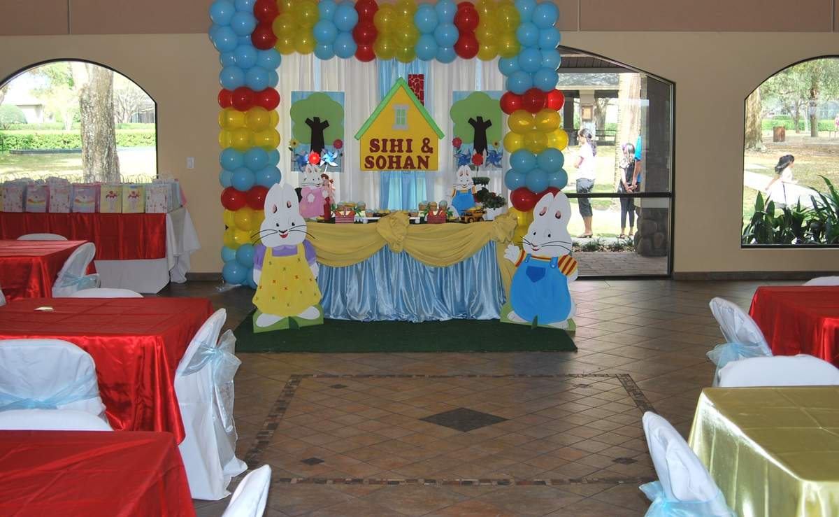 Max & Ruby Birthday Party Ideas | Photo 8 of 10 | Catch My Party