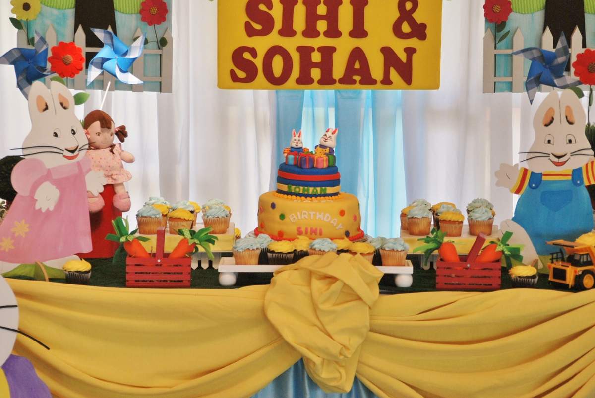 Max & Ruby Birthday Party Ideas | Photo 8 of 10 | Catch My Party