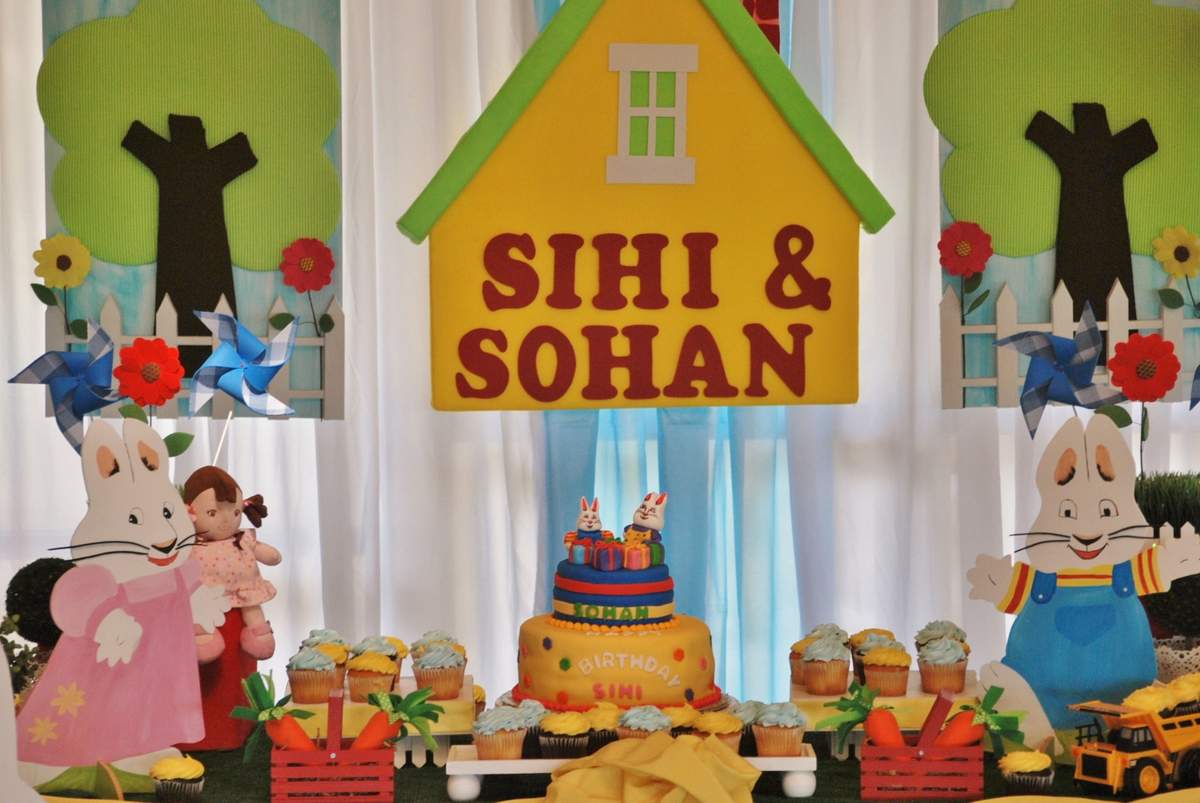 Max & Ruby Birthday Party Ideas | Photo 8 of 10 | Catch My Party