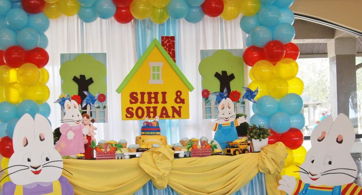 Max & Ruby Birthday Party Ideas | Photo 5 of 10 | Catch My Party