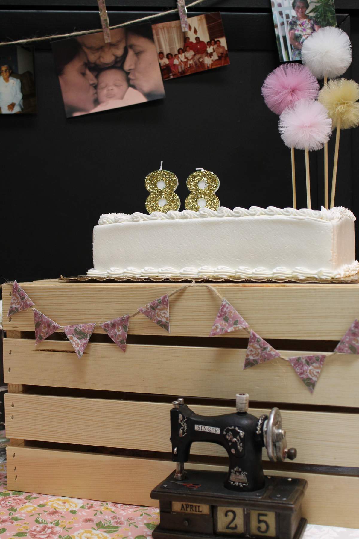 vintage floral Birthday Party Ideas | Photo 1 of 22 | Catch My Party